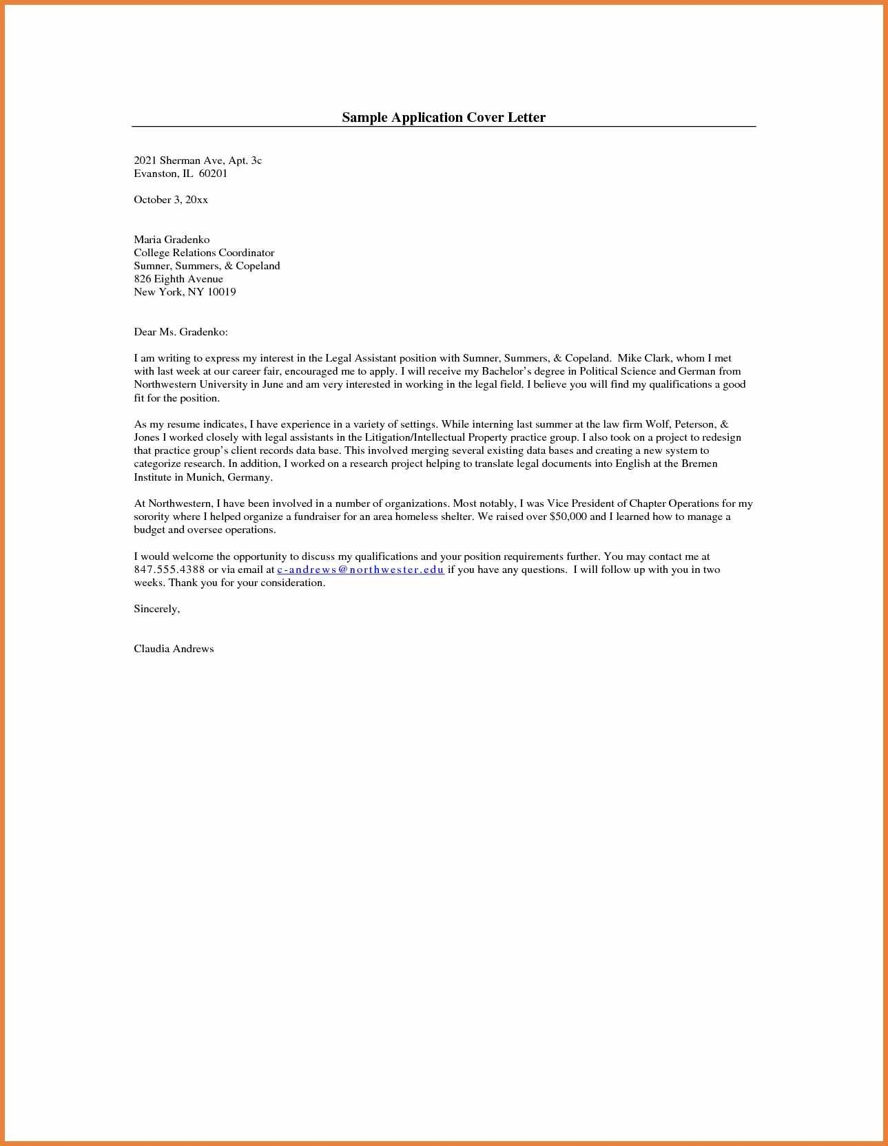 25+ Job Application Cover Letter - letterly.info