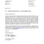 Read This Before You Write! Letter of Recommendation Template ...