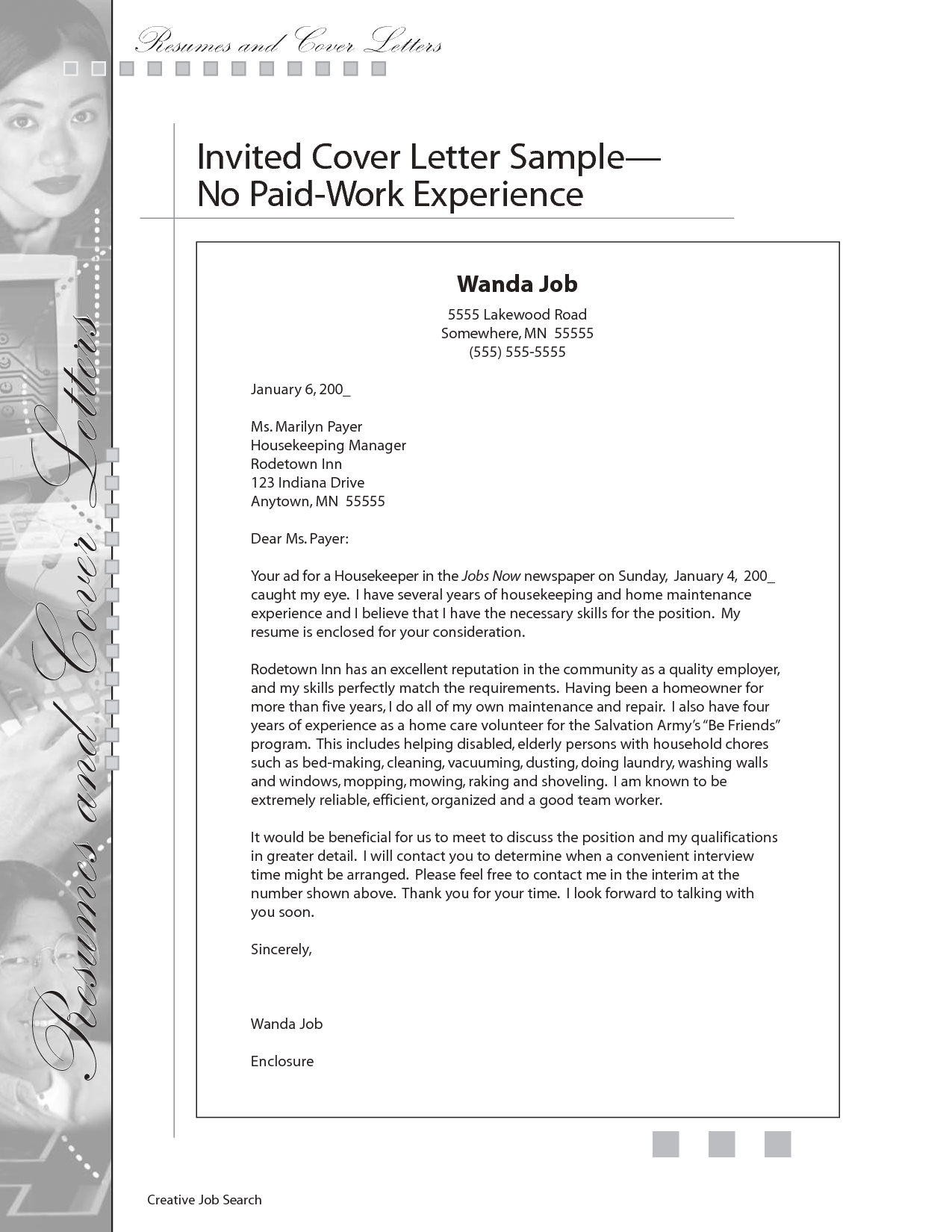 26+ No Experience Cover Letter - letterly.info