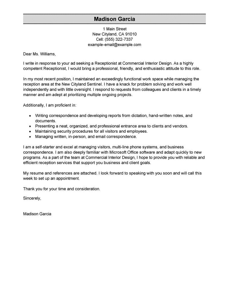Professional Cover Letter Examples Best Free Professional Resignation ...