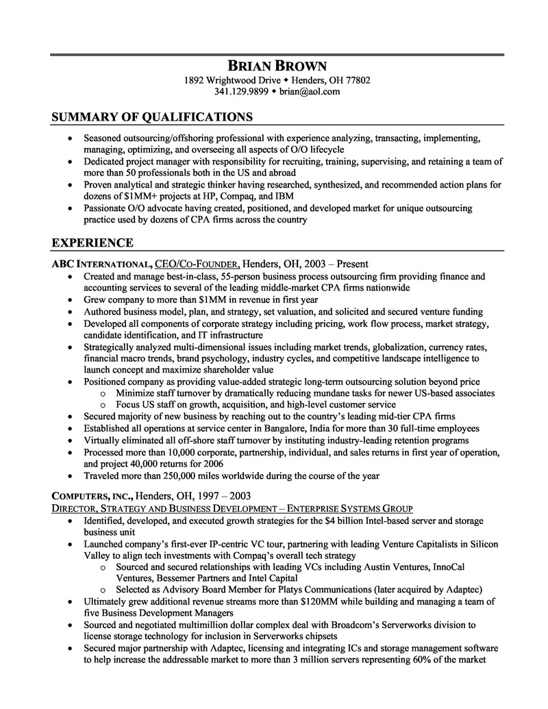 Easy Ways to Write Your Resume Summary Statement - letterly.info
