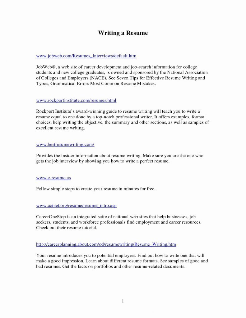 Easy Ways to Write Your Resume Summary Statement - letterly.info