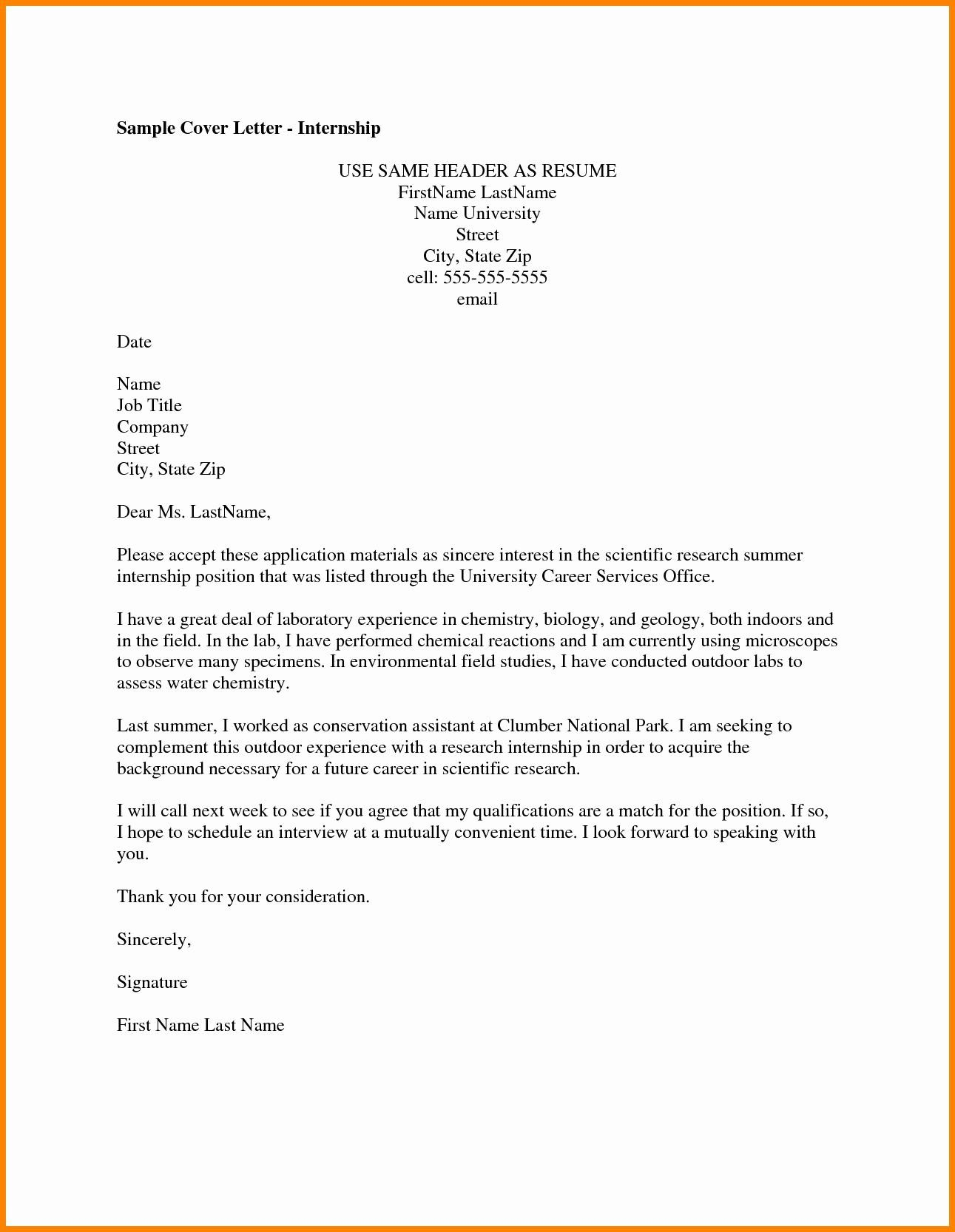 Sample Cover Letter For Job Resume Header Templates New Sample Cover ...