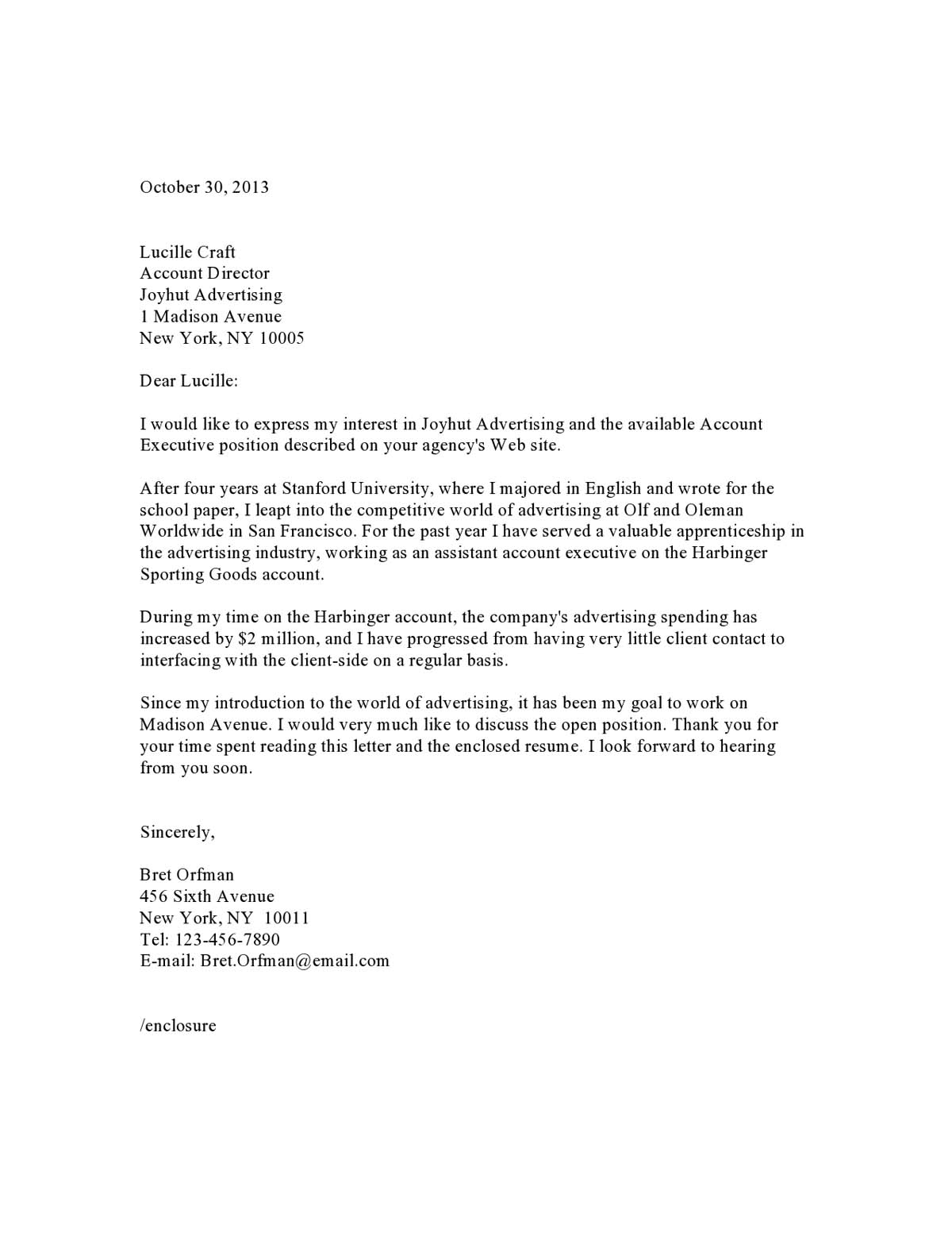 30+ Sample Cover Letter For Resume - letterly.info