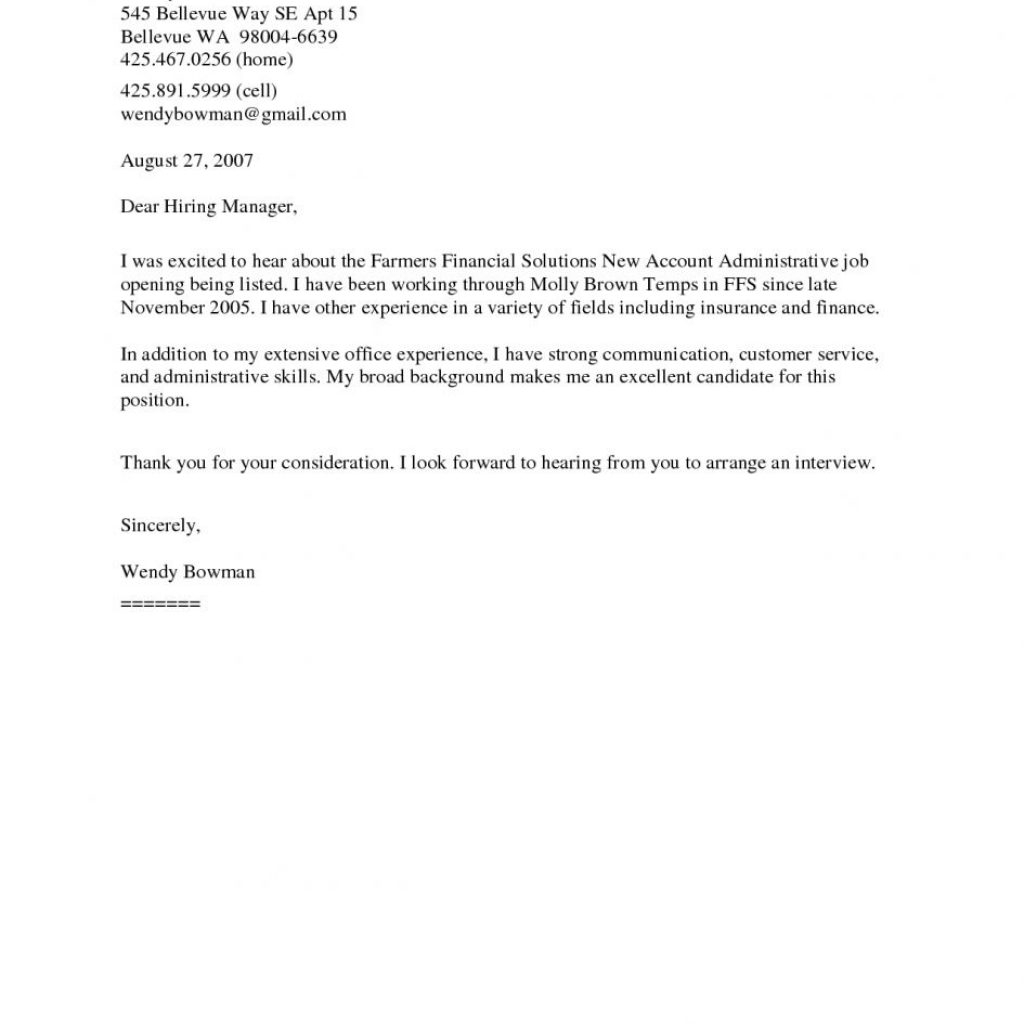 The Best Samples of Cover Letter That You Might Not Expect To Be Good ...