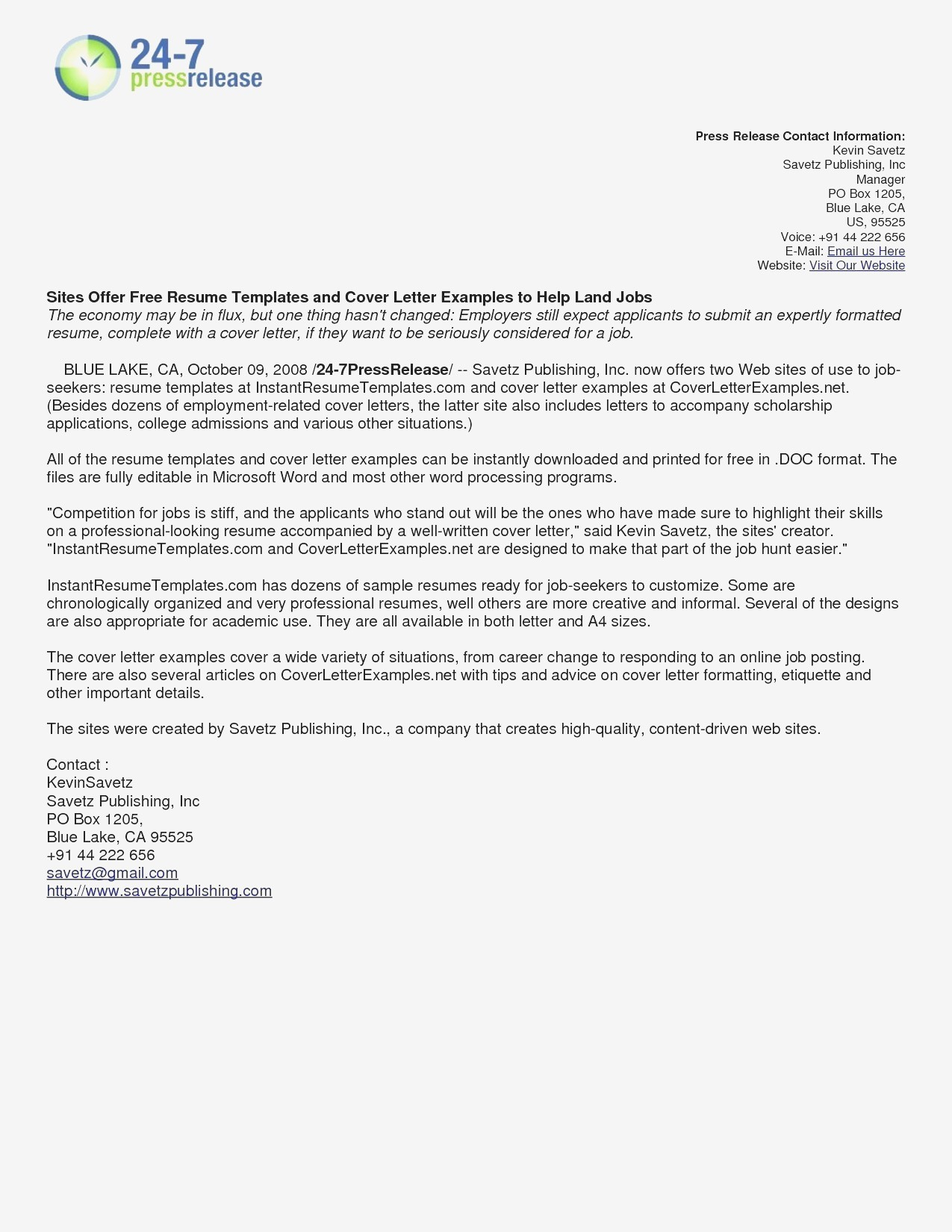 A Simple Cover Letter Example for You to Base Your Cover Letter From ...