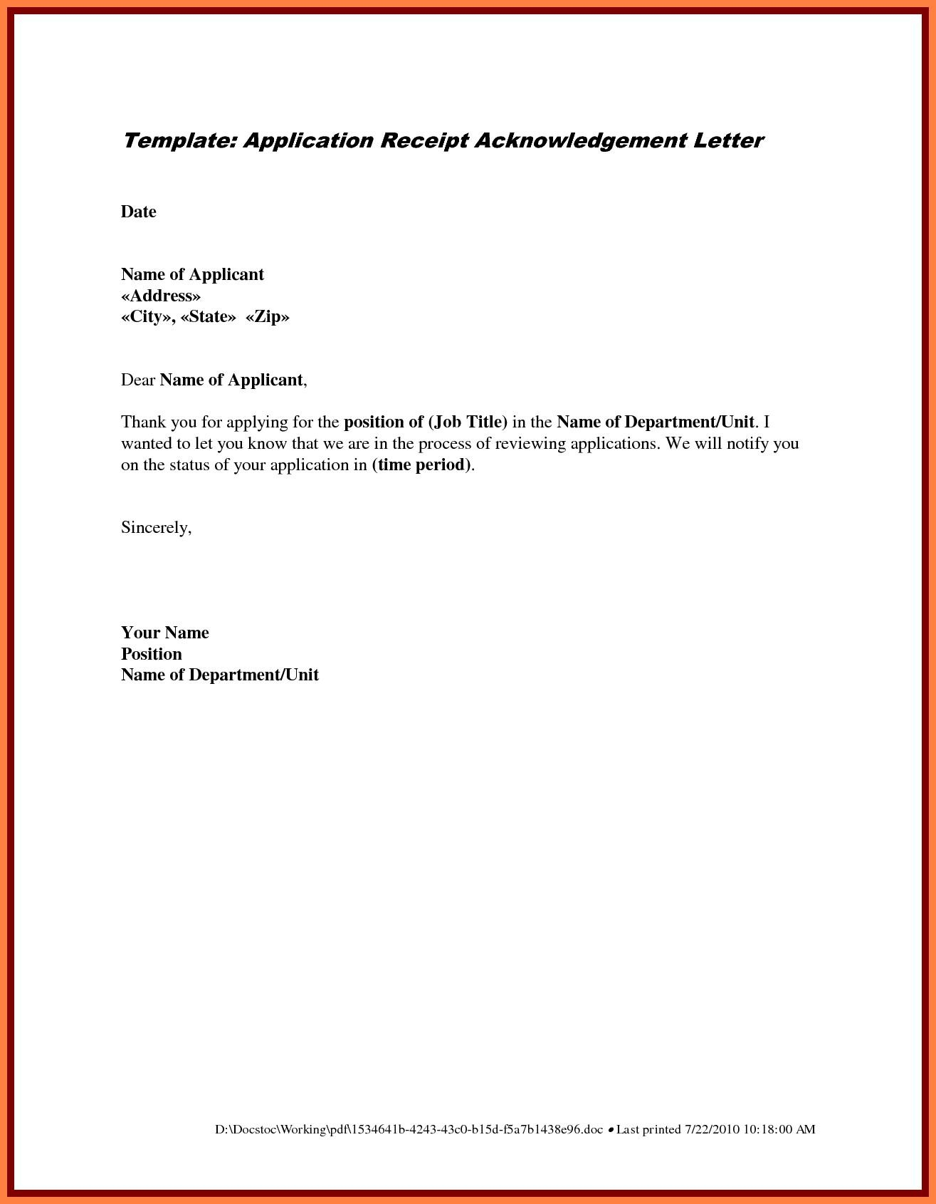 Simple Cover Letter For Job Application Simple Job Application Letter ...