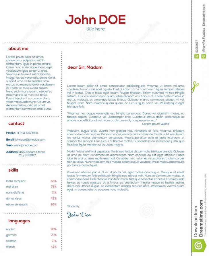 Simple Cover Letter For Resume Simple Cover Letter Design For Resumes ...