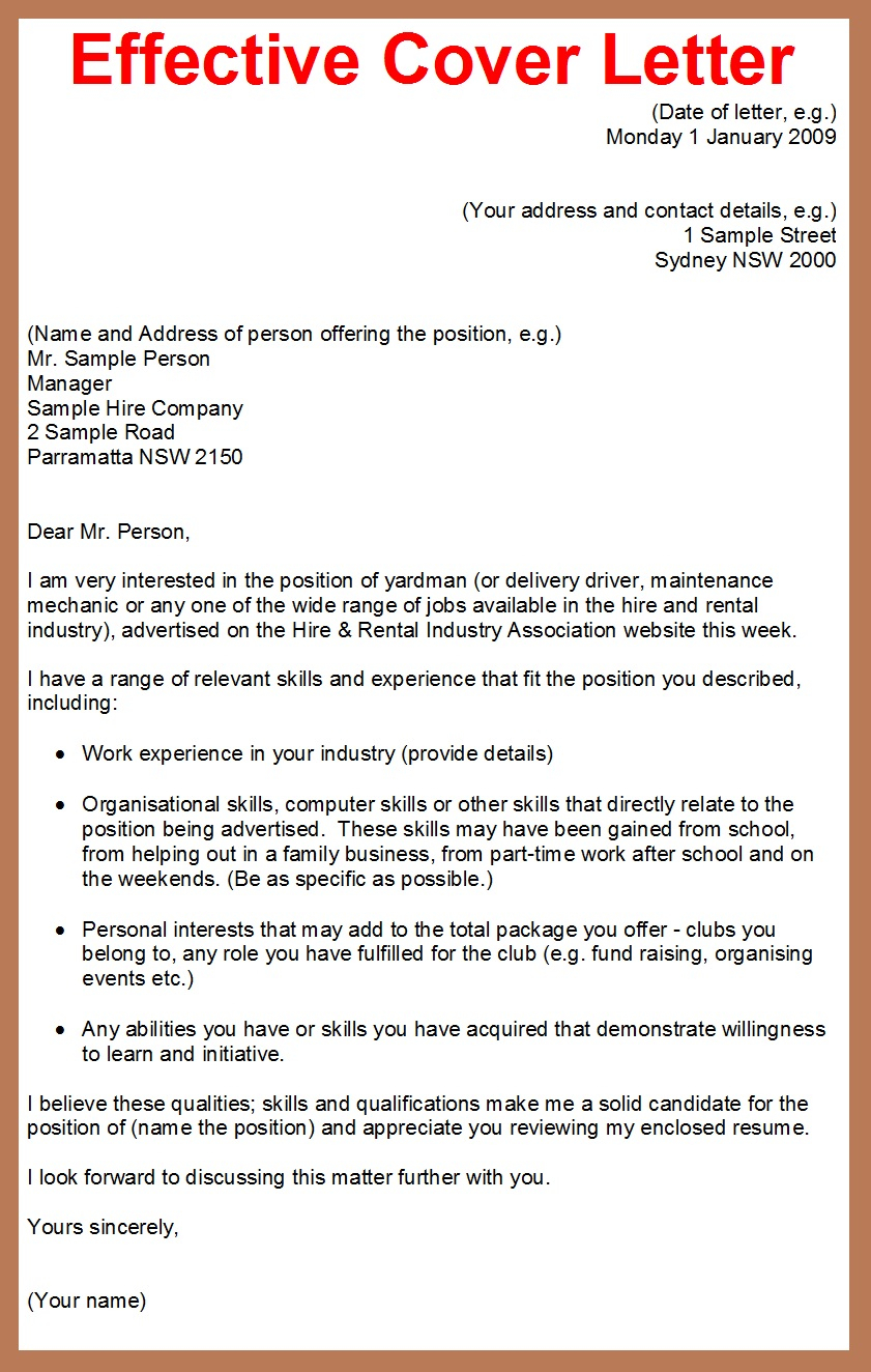 25+ Writing A Good Cover Letter - letterly.info
